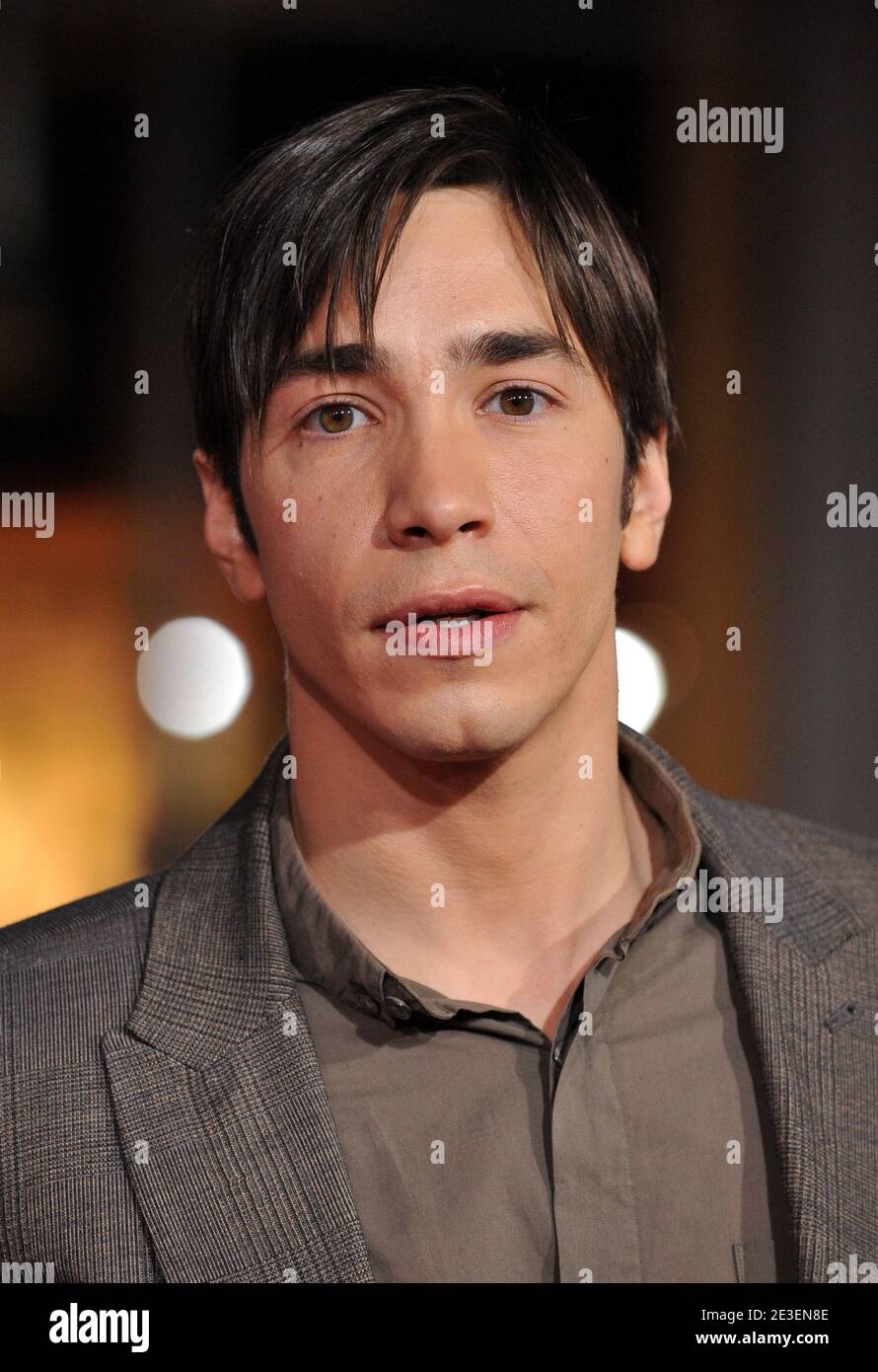 Cast member Justin Long arriving for the world premiere of Warner Bros ...