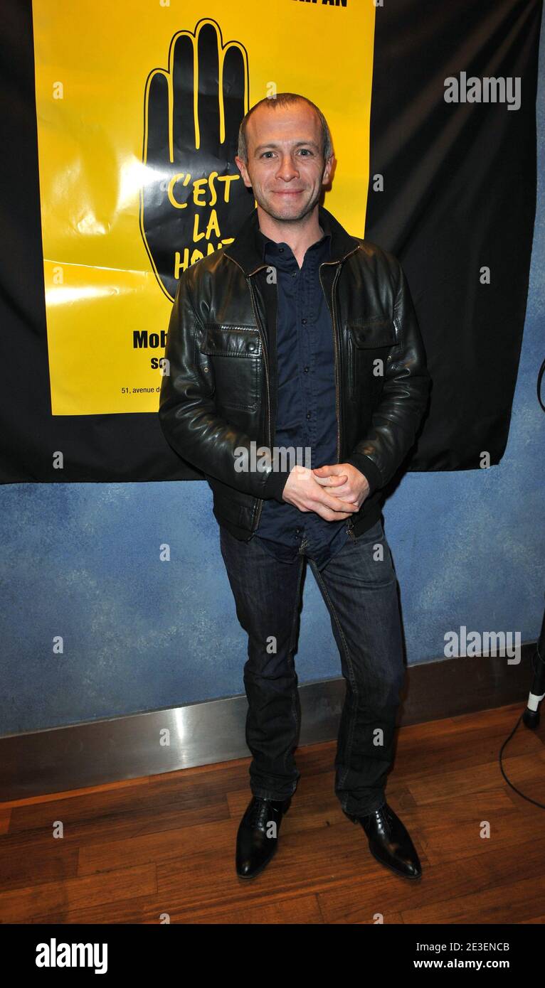Samuel Etienne attending the dinner of SOS Racisme's godfathers held at ...