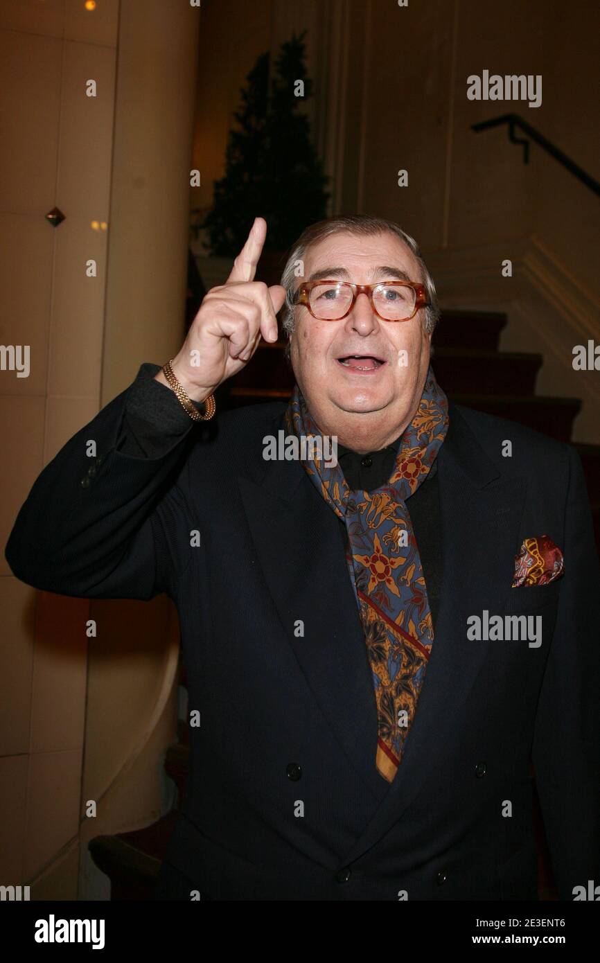 Henri Tisot arriving at the gala evening to benefit French charity ...