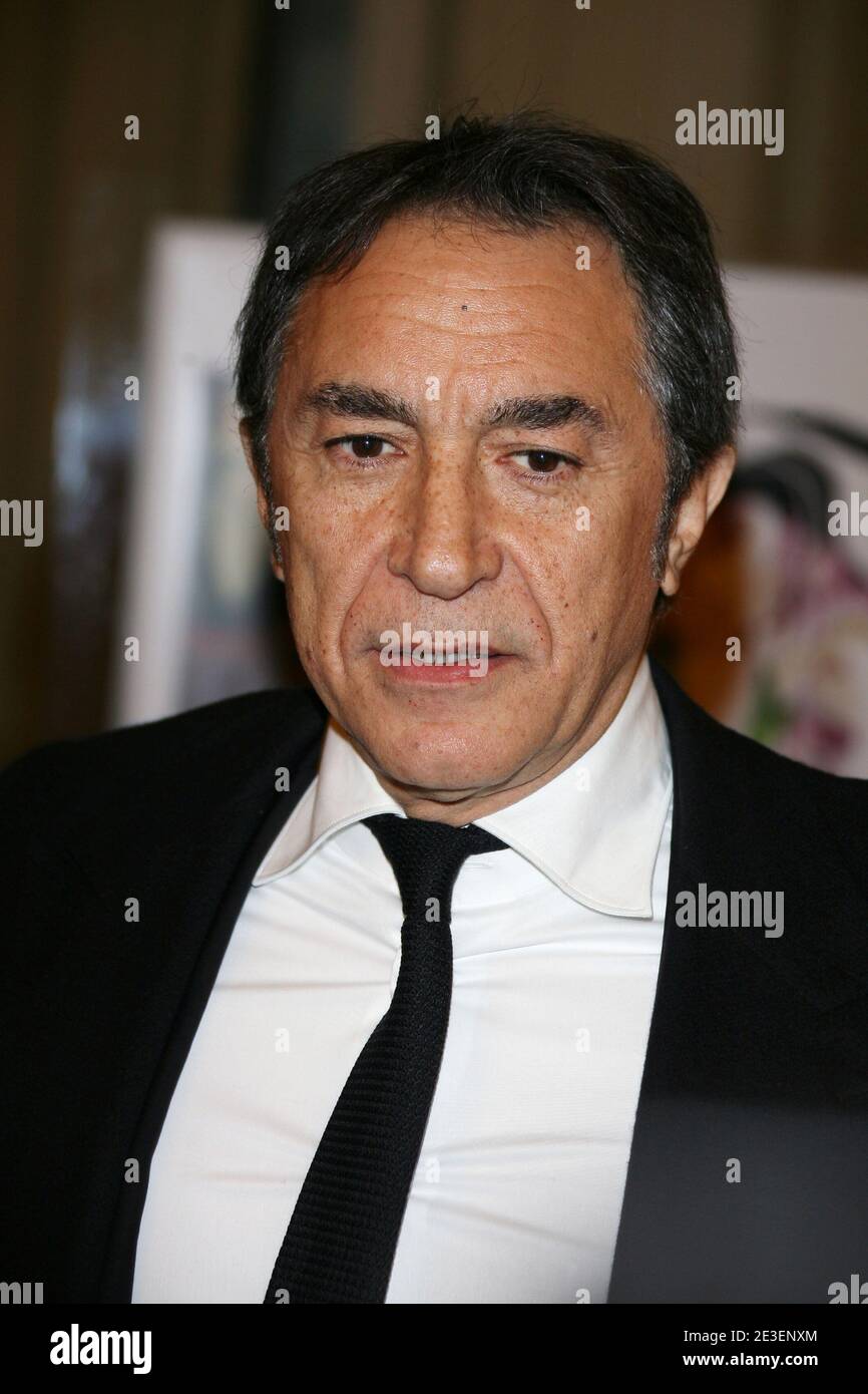 Richard Berry arriving at the gala evening to benefit French charity ...