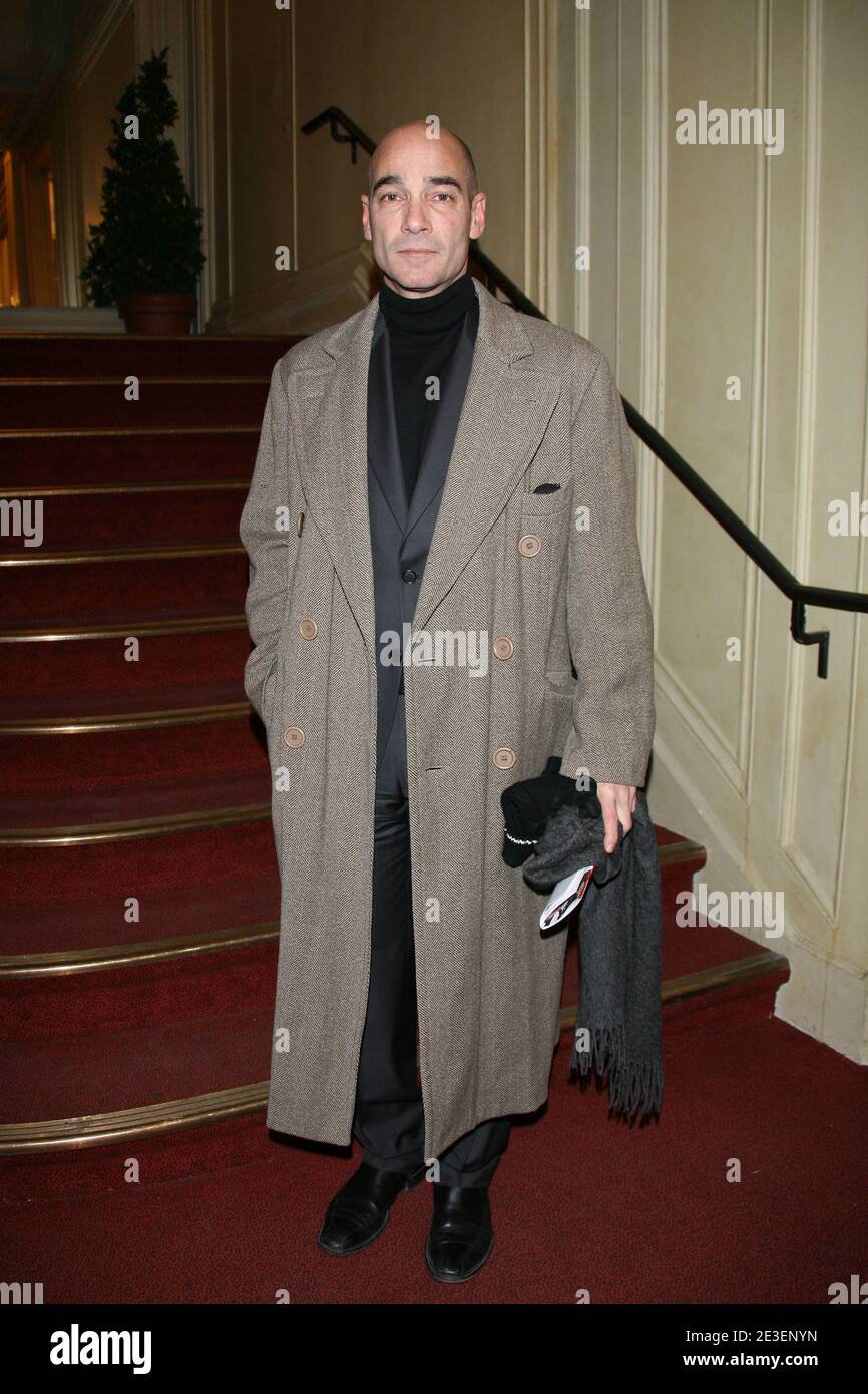 Jean-Marc Barr arriving at the gala evening to benefit French charity ...