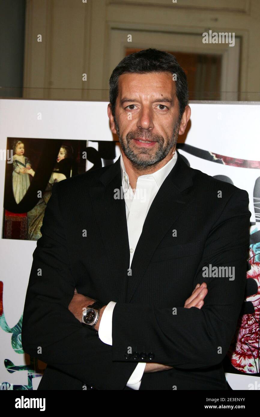 Michel Cymes arriving at the gala evening to benefit French charity ...