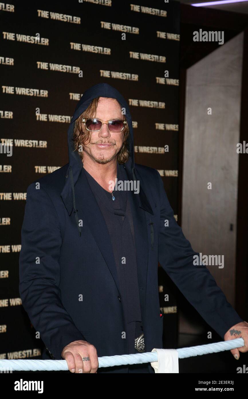 Mickey rourke wrestler los angeles hi-res stock photography and images ...
