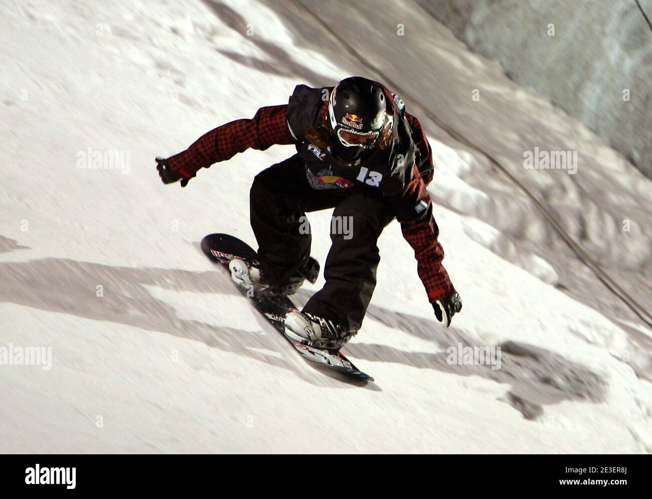 U.S snowboader olympic gold medalist Shaun White during the Red Bull ...