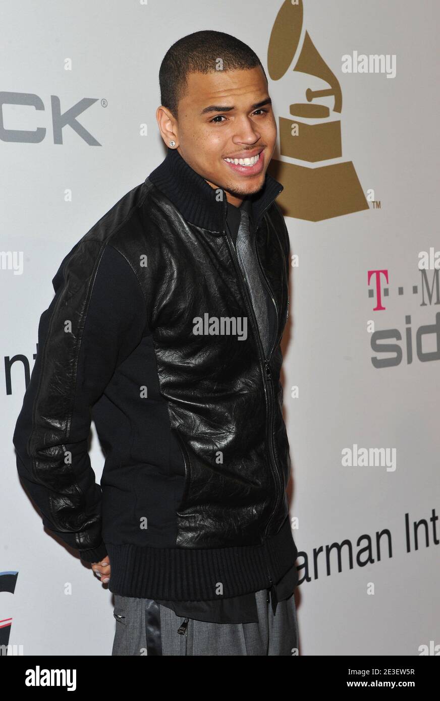 Chris Brown attends the 51st Annual GRAMMY Awards - Salute To Icons ...