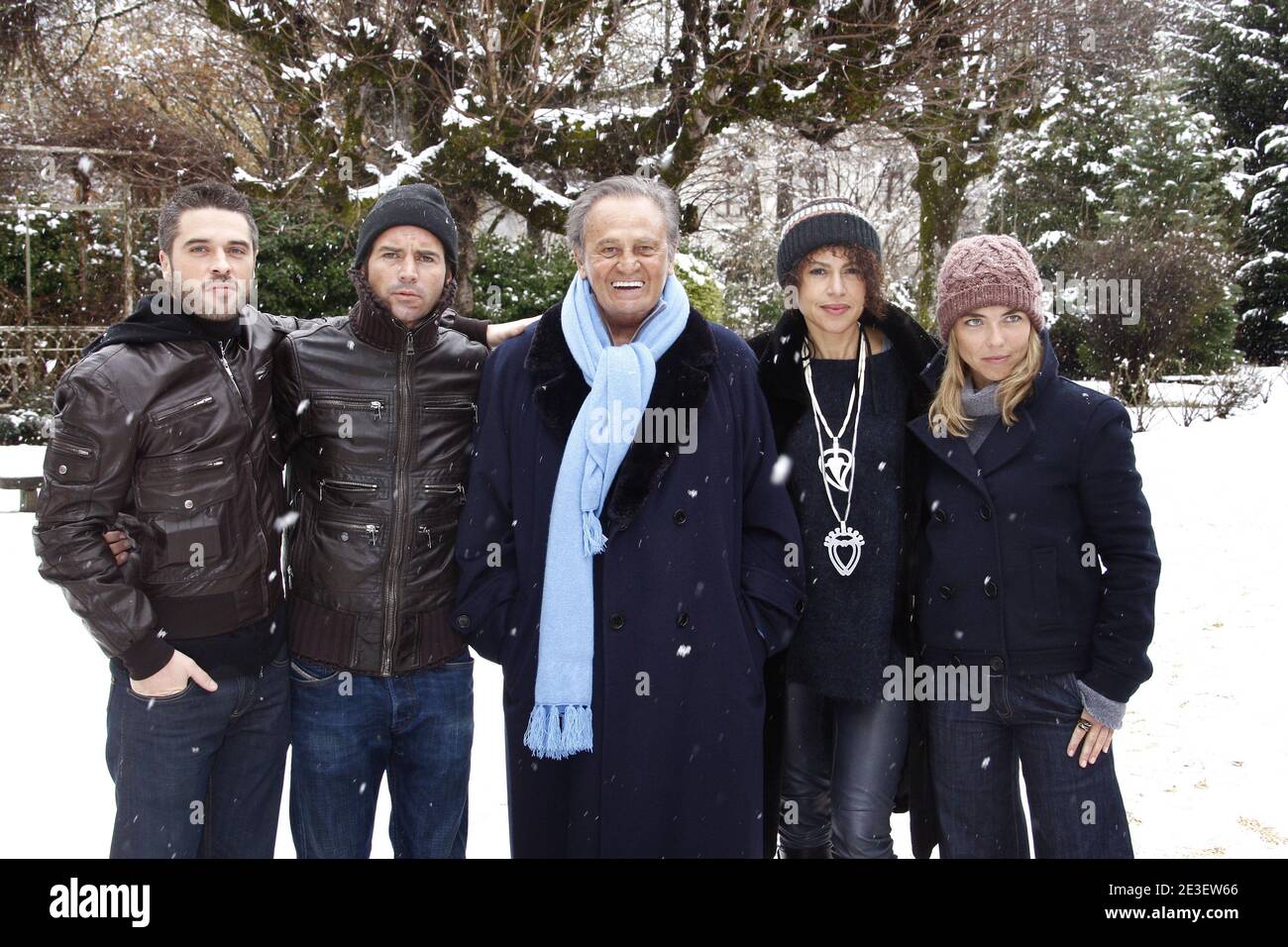 'Navarro' cast members Anthony Dupray, Filip Nikolic, Roger Hanin ...