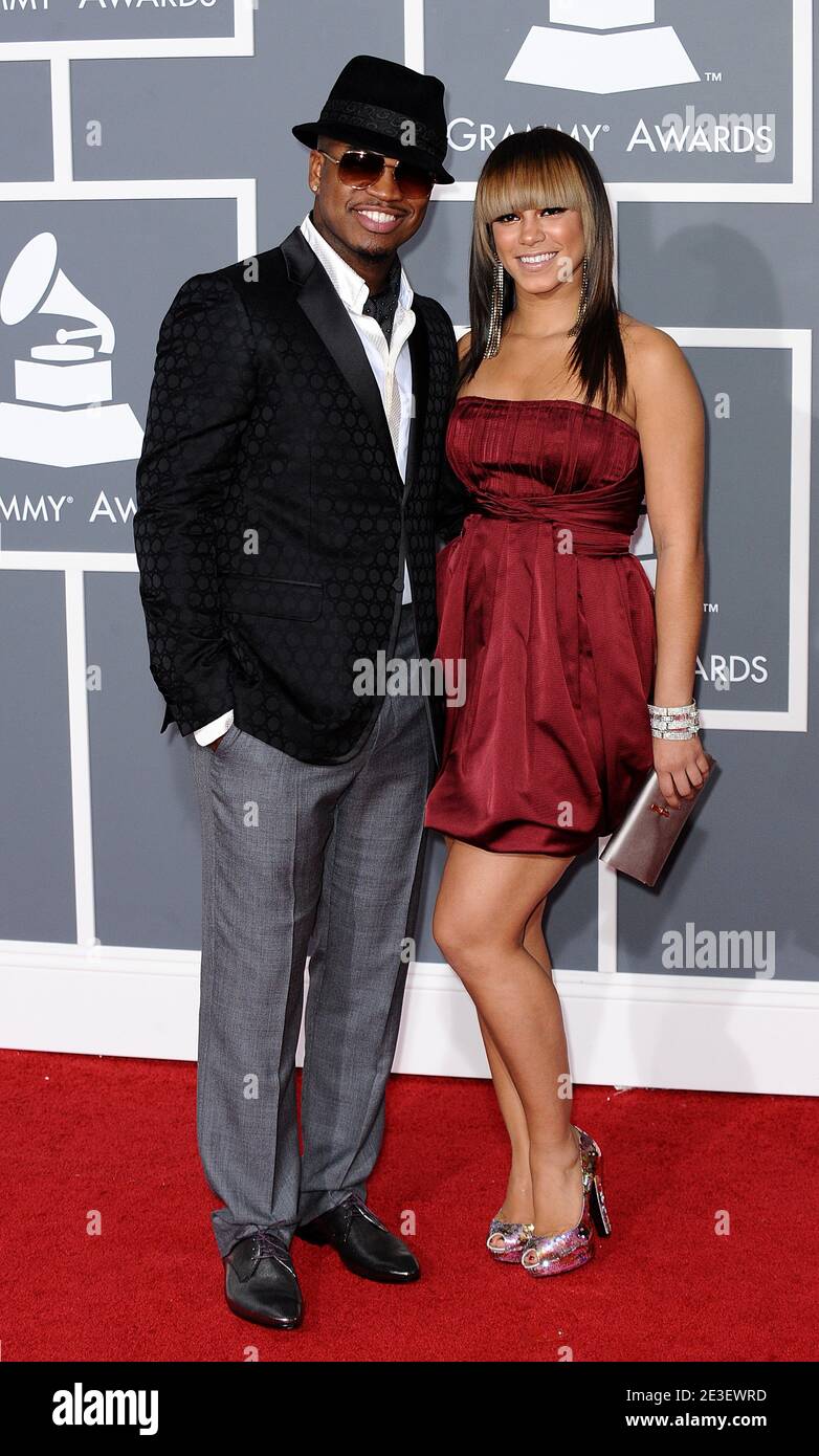 Ne-Yo and girlfriend Tenile arriving at the 51st Annual Grammy Awards ...