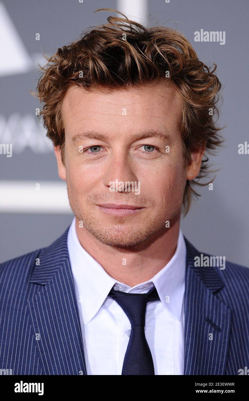 Simon Baker arriving at the 51st Annual Grammy Awards, held at the ...