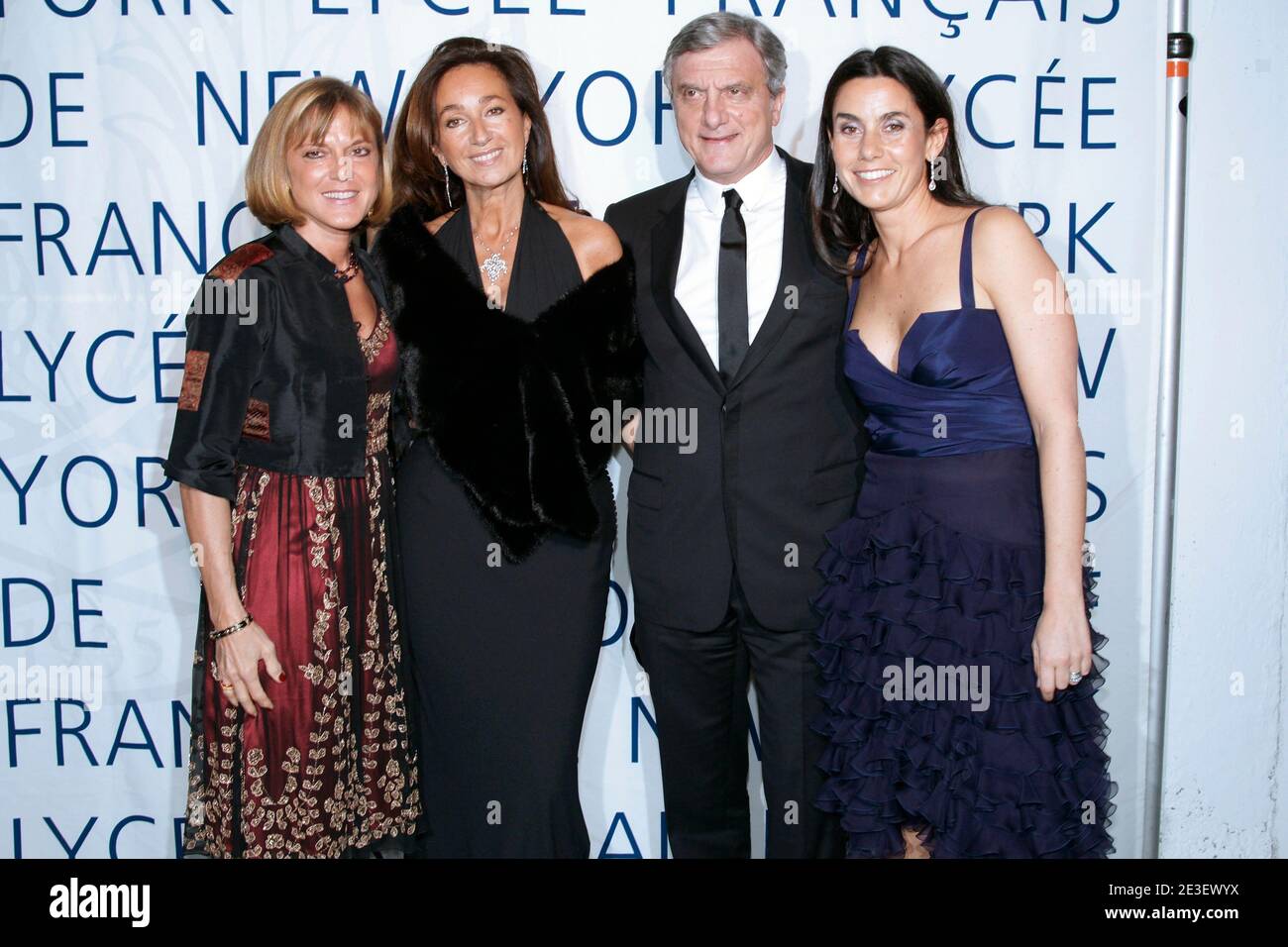 Elsa Berry, Katia Toledano, Sidney Toledano and Charlotte Sarkozy ...