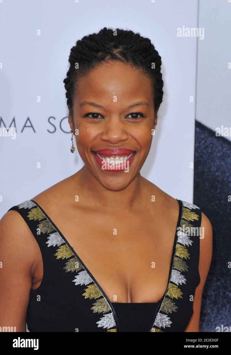 Cast member Nilaja Sun arriving for the Cinema Society and Angel by ...