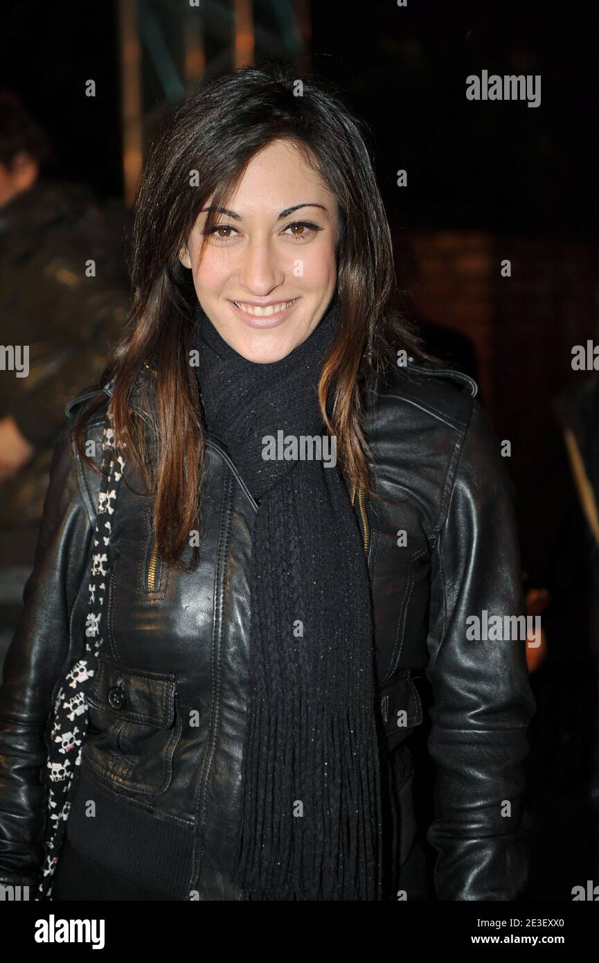 Victoria Petrosillo arriving at the premiere of Kamel Ouali's musical ...