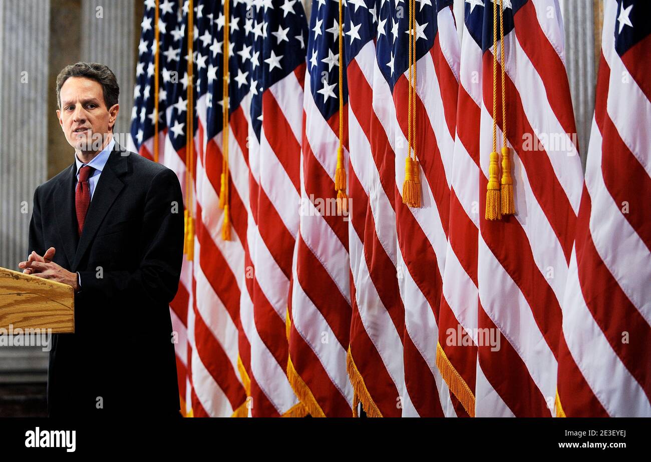 US Treasury Secretary Timothy Geithner outlines his plan to restore ...