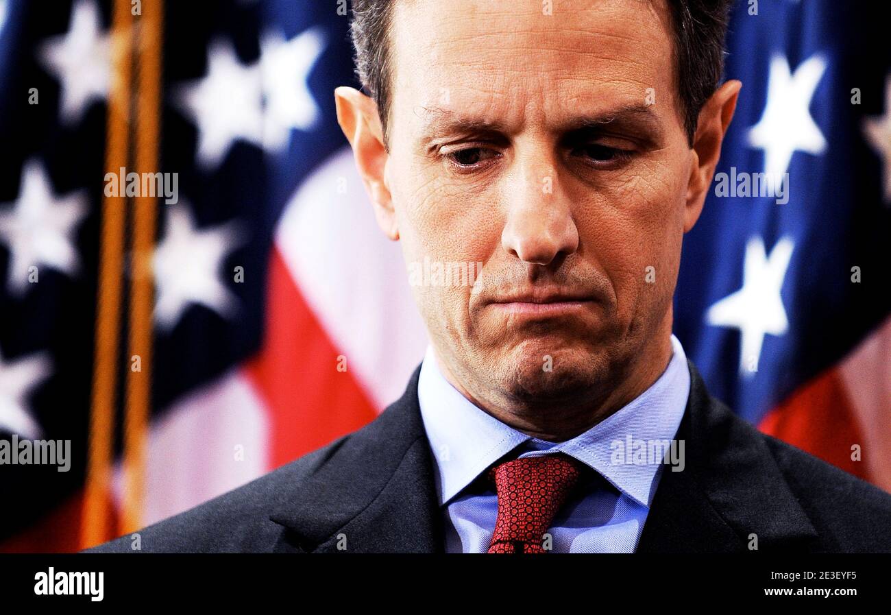US Treasury Secretary Timothy Geithner outlines his plan to restore ...