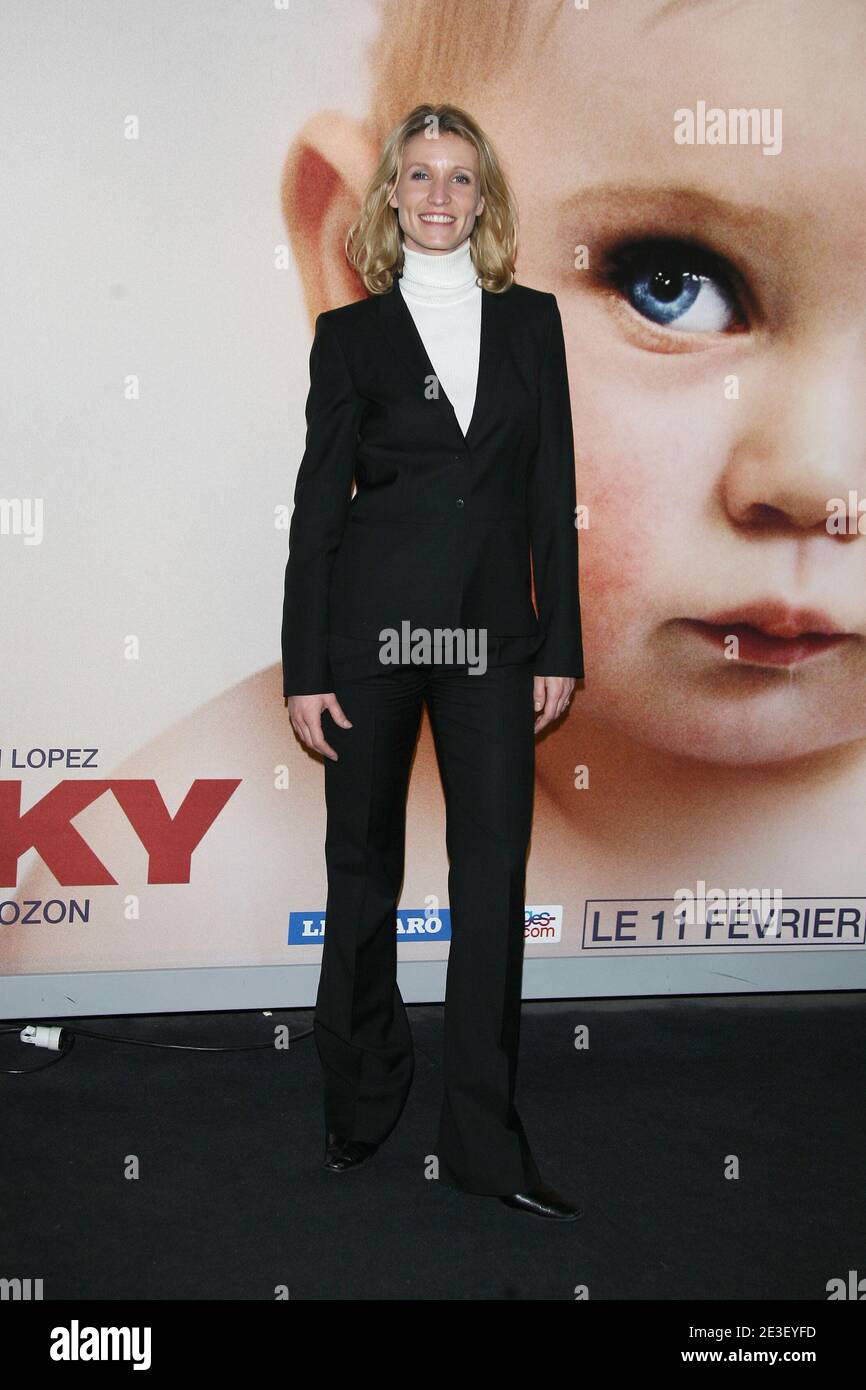 Actress Alexandra Lamy arriving on the premiere of 'Ricky' held at the ...