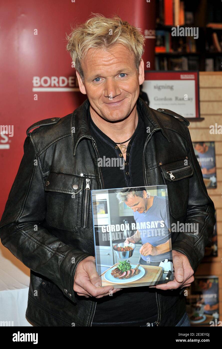 Chef Gordon Ramsay promotes his new book 'Gordon Ramsay's Healthy ...