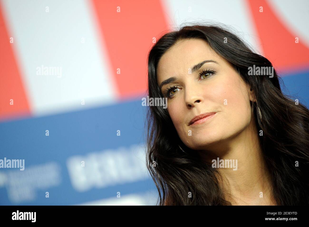 Actress Demi Moore attends the photocall for 'Happy Tears' as part of ...