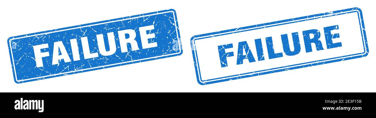 failure square stamp. failure grunge sign set Stock Vector Image & Art ...