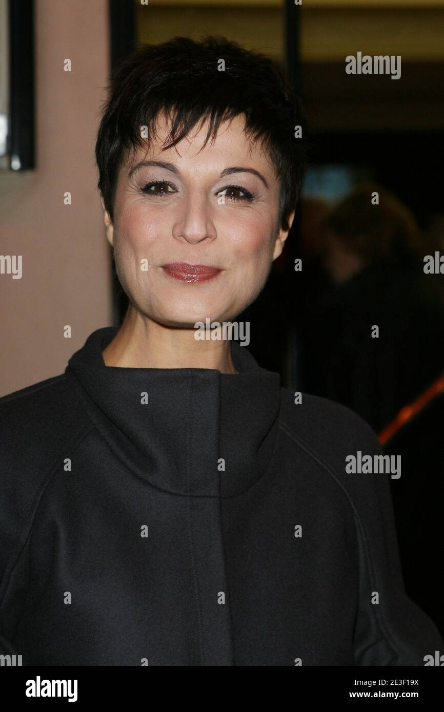 Actress Helene Medigue arrives at the premiere of Line Renaud's play ...