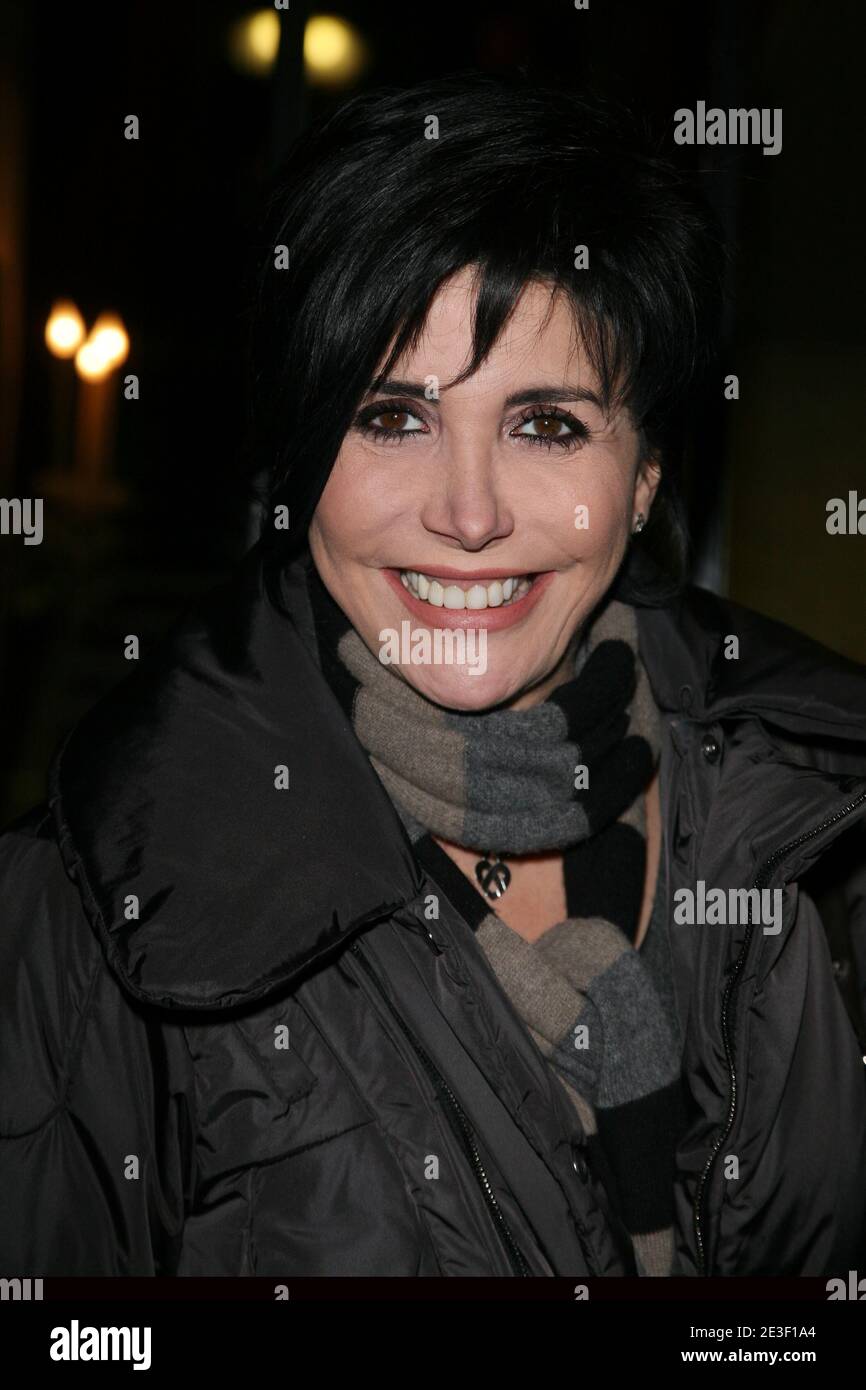 Singer Liane Foly arrives at the premiere of Line Renaud's play 'Tres ...