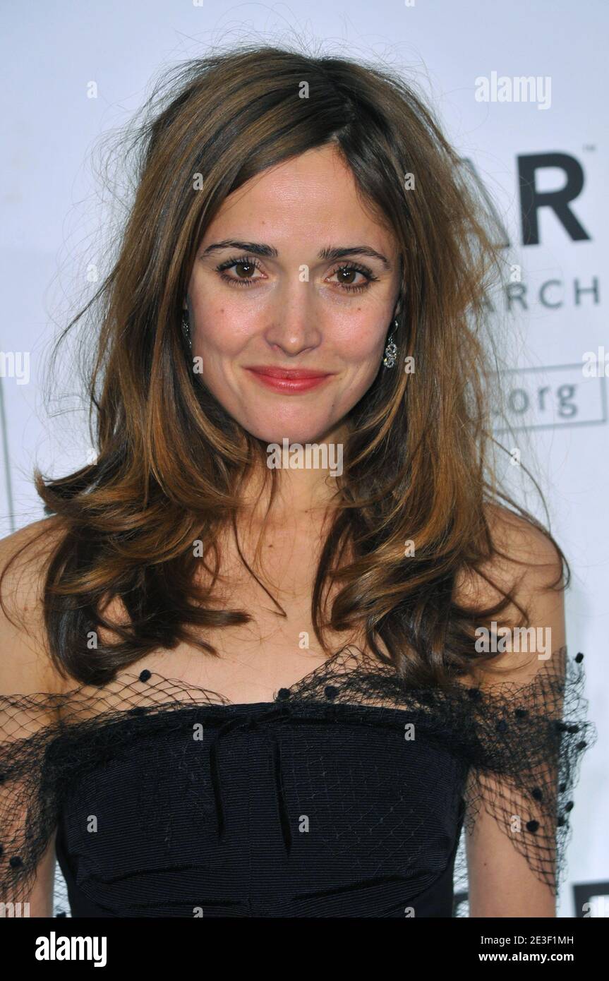 Rose Byrne arriving at the amfAR New York Gala to kick off Fall 2009 ...