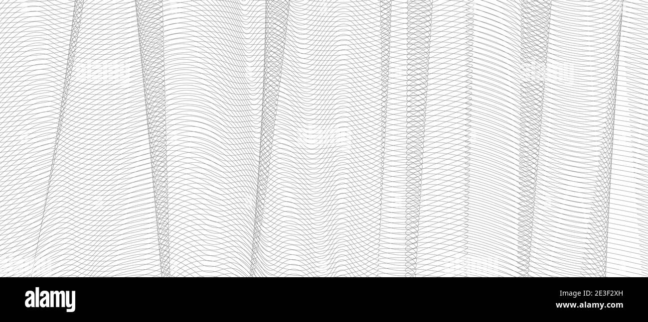Vector monochrome textile pattern. Gray net with vertical drapery ...