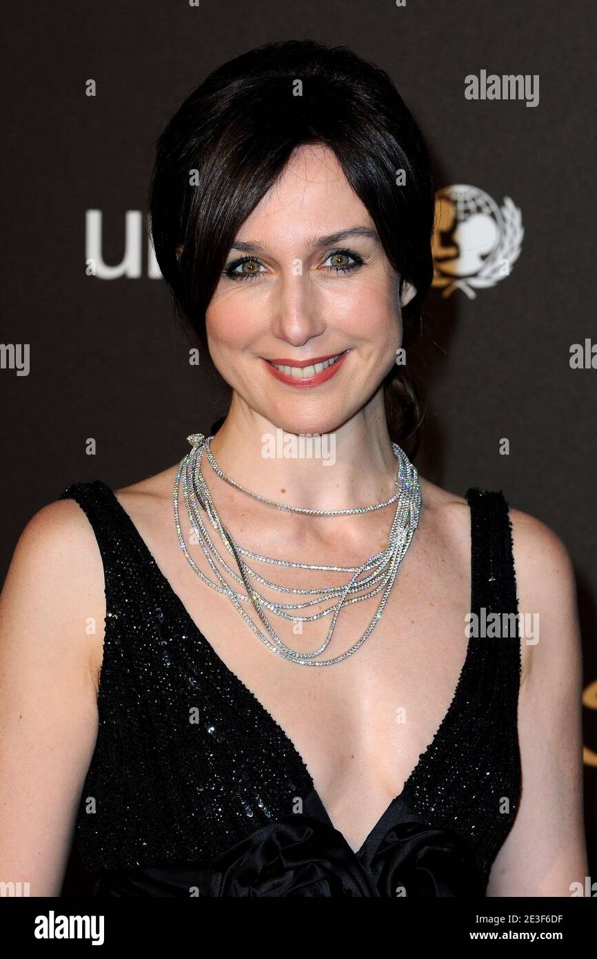 Elsa Zylberstein arriving for the Montblanc Signature for Good Charity ...