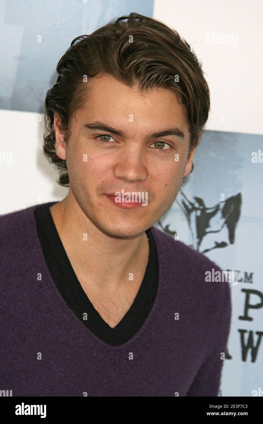 Emile Hirsch attends Film Independent's 2009 Spirit Awards on Santa ...