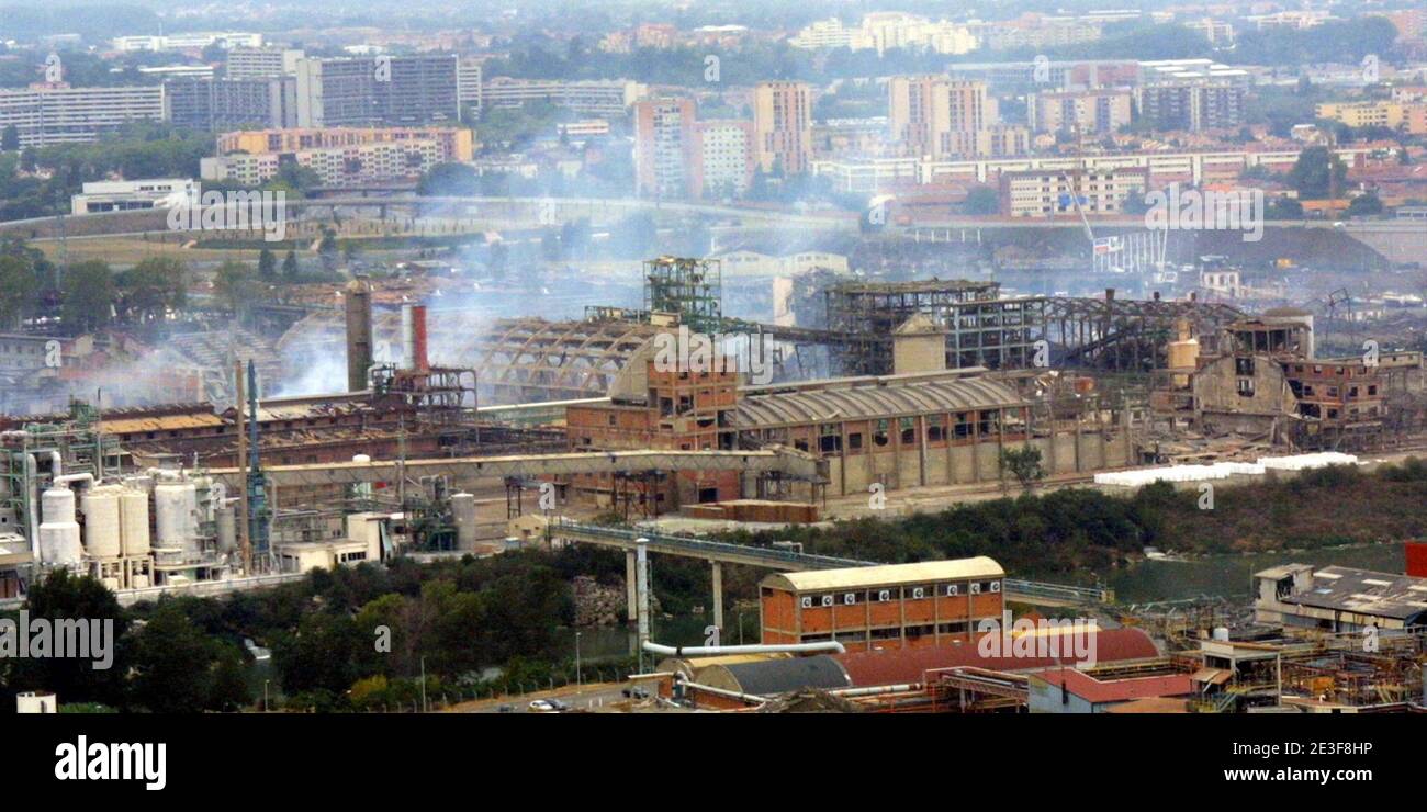 A huge explosion, apparently accidental, ripped through a chemical ...