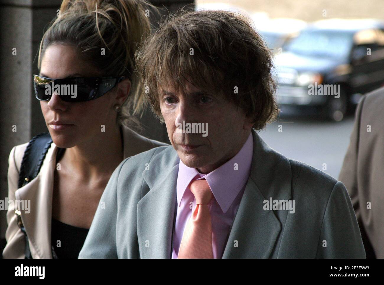 Los Angeles, CA, USA. 12th July, 2007. PHIL SPECTOR and his wife ...