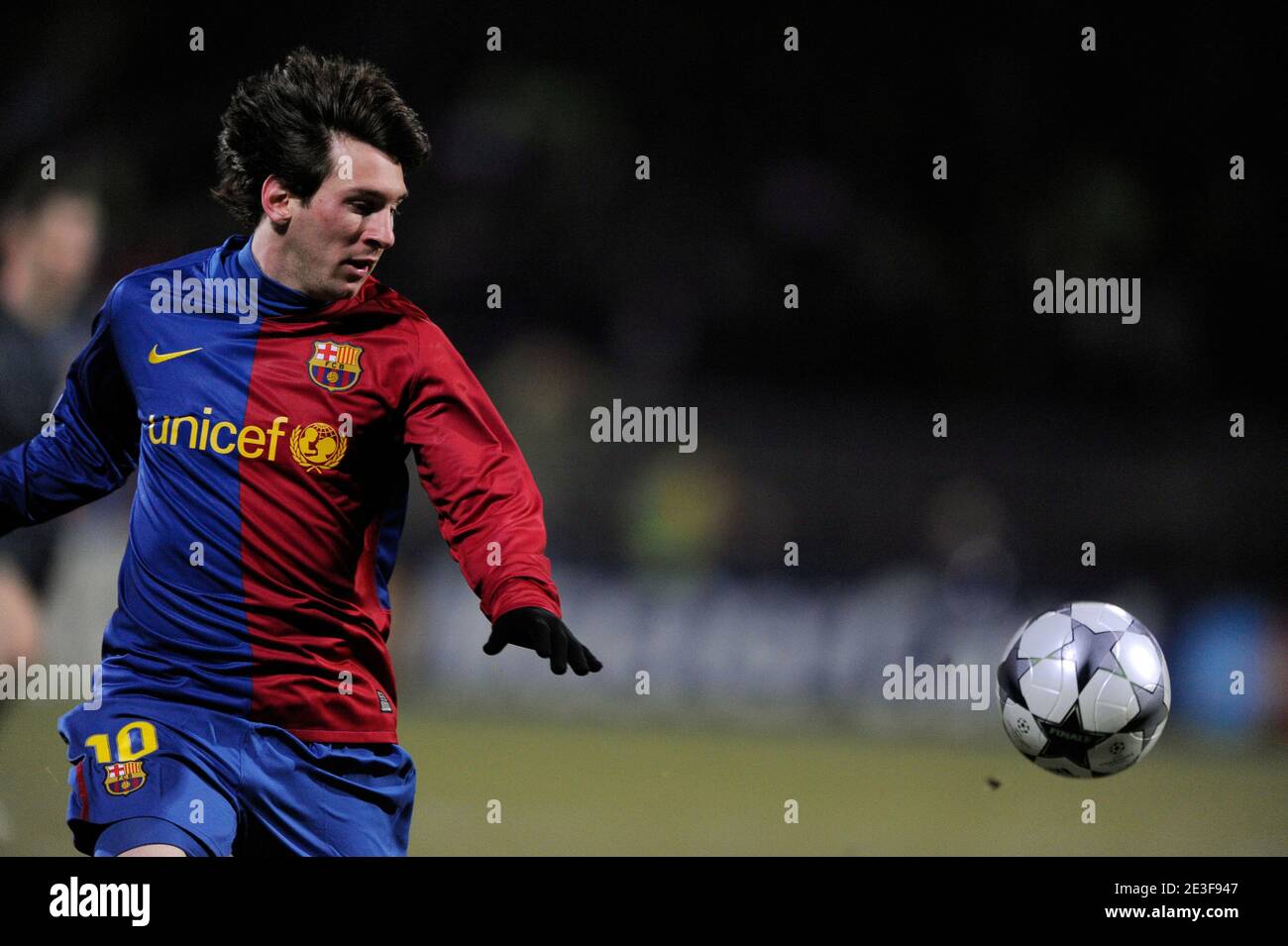 Lionel messi barcelone 2009 hi-res stock photography and images - Alamy