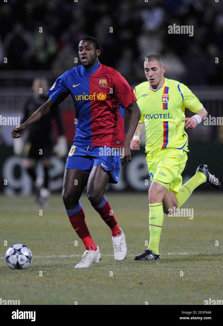 Yaya touré fc barcelona during hi-res stock photography and images - Alamy