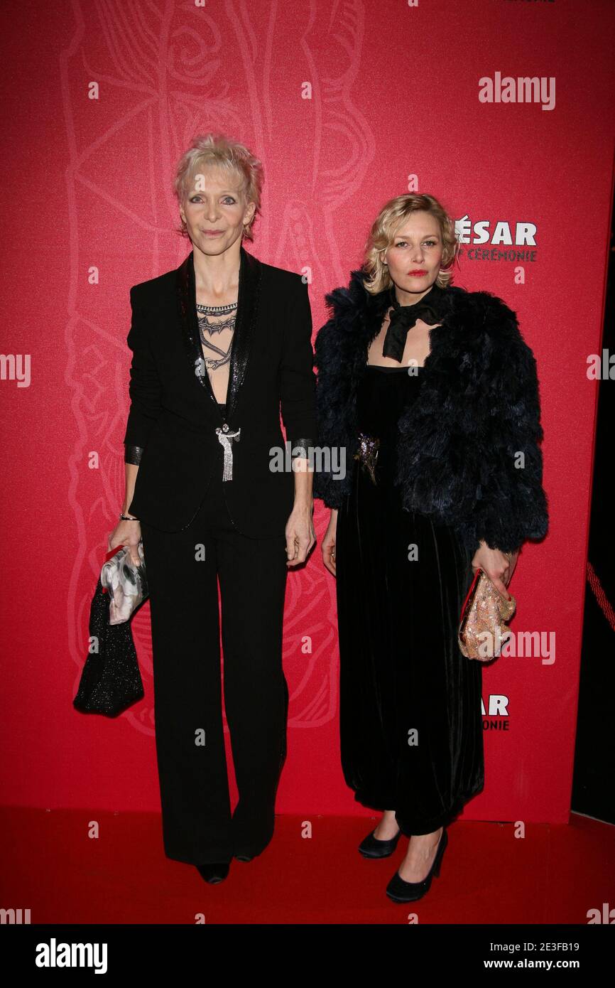 French actress Florence Thomassin arriving to the 34th Cesar ceremony ...