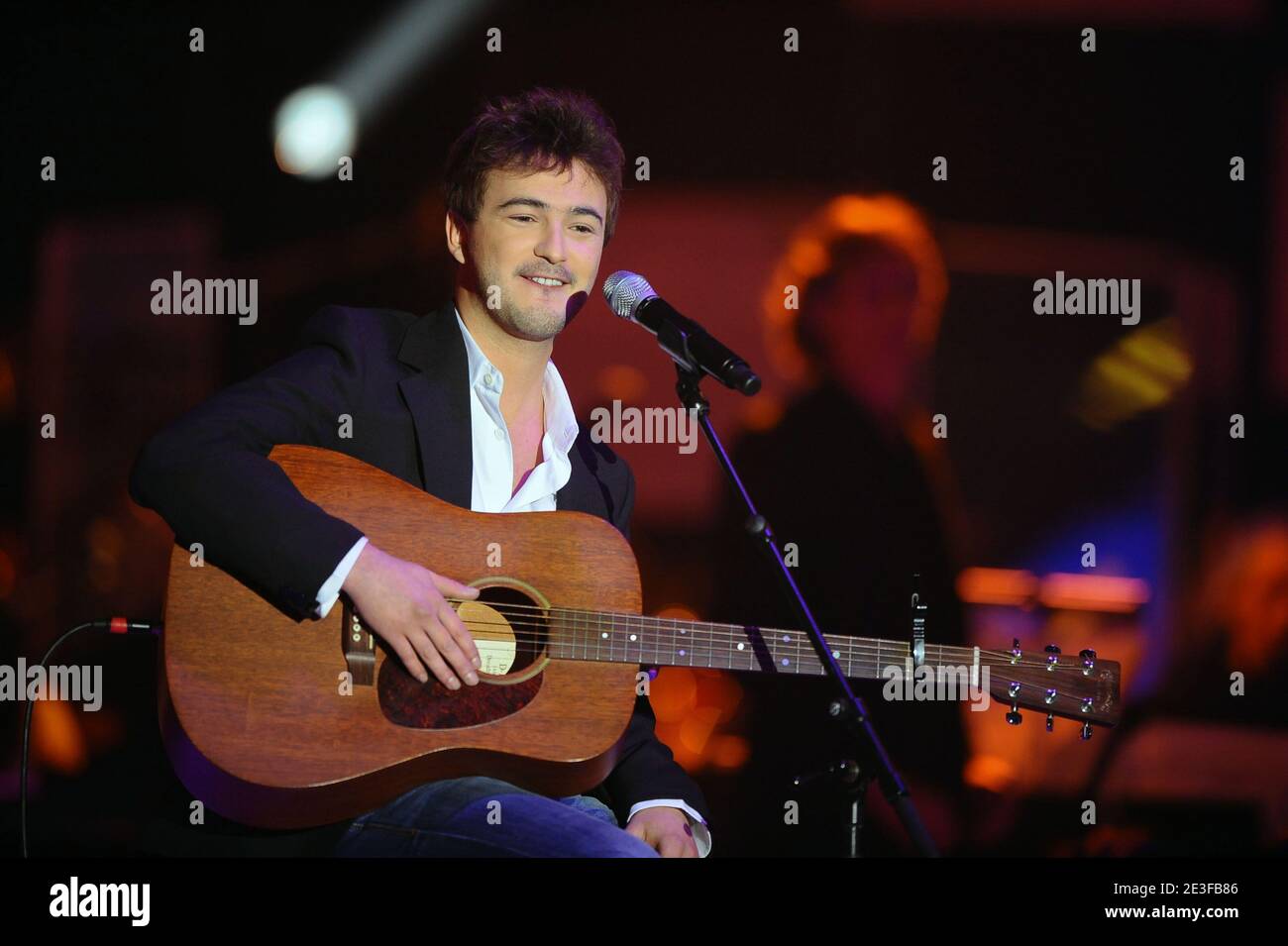 French singer Renan Luce performs live during the 24th Victoires de la ...