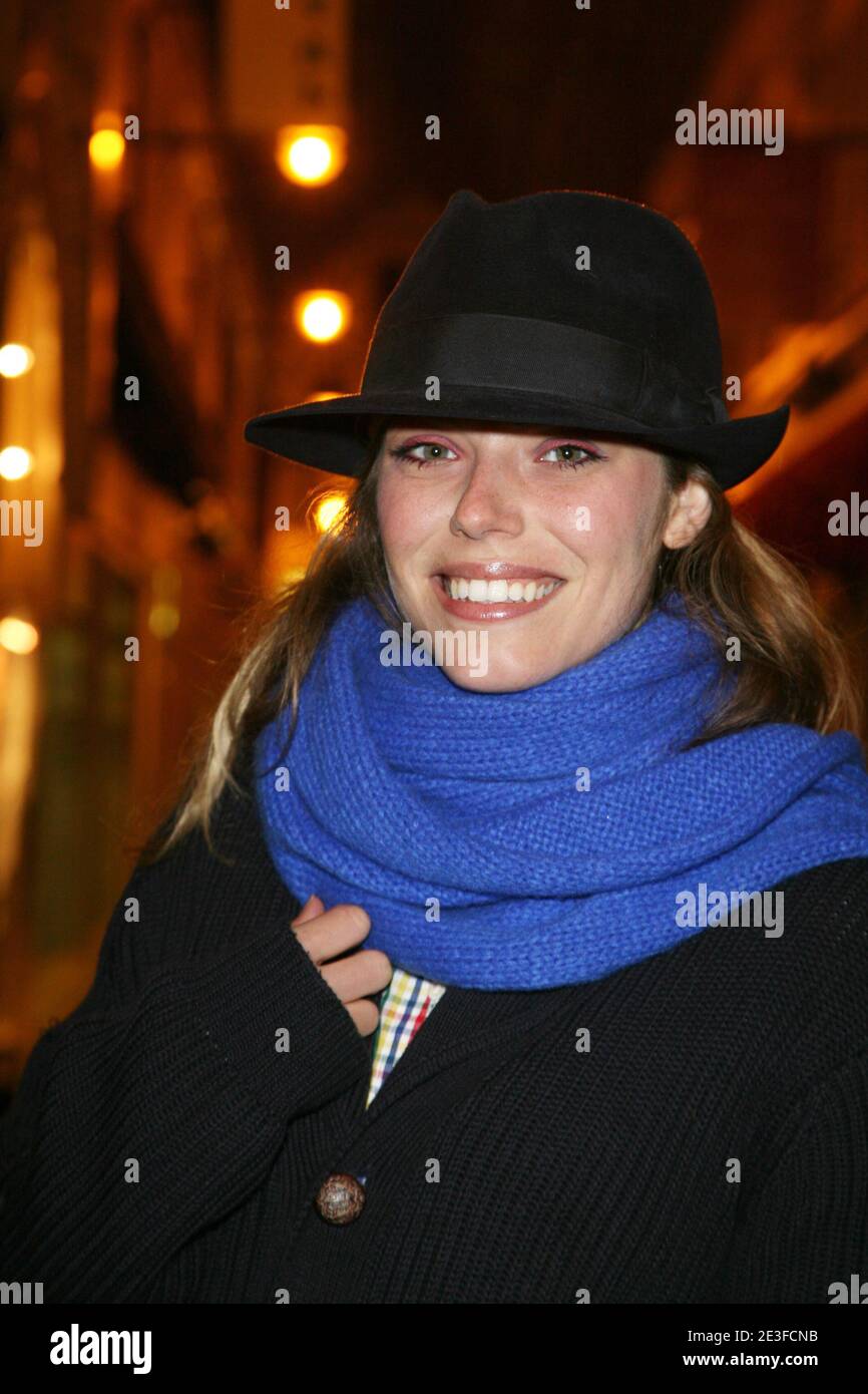 Singer Emma Daumas arrives at the Fatima Lopes Fall-Winter 2009-2010 ...