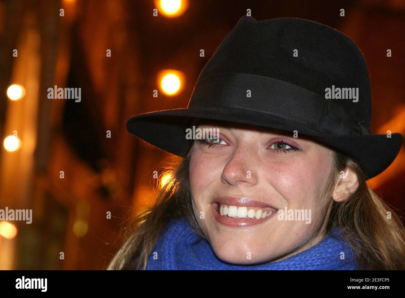 Singer Emma Daumas arrives at the Fatima Lopes Fall-Winter 2009-2010 ...