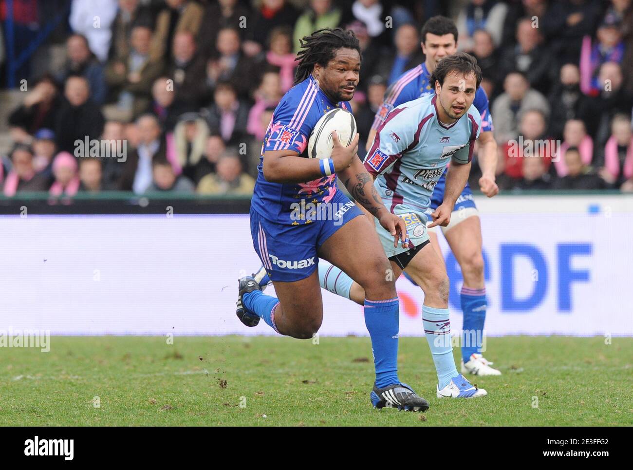 Mathien Bastareaud during the French Top 14 Rugby match, Stade Francais ...