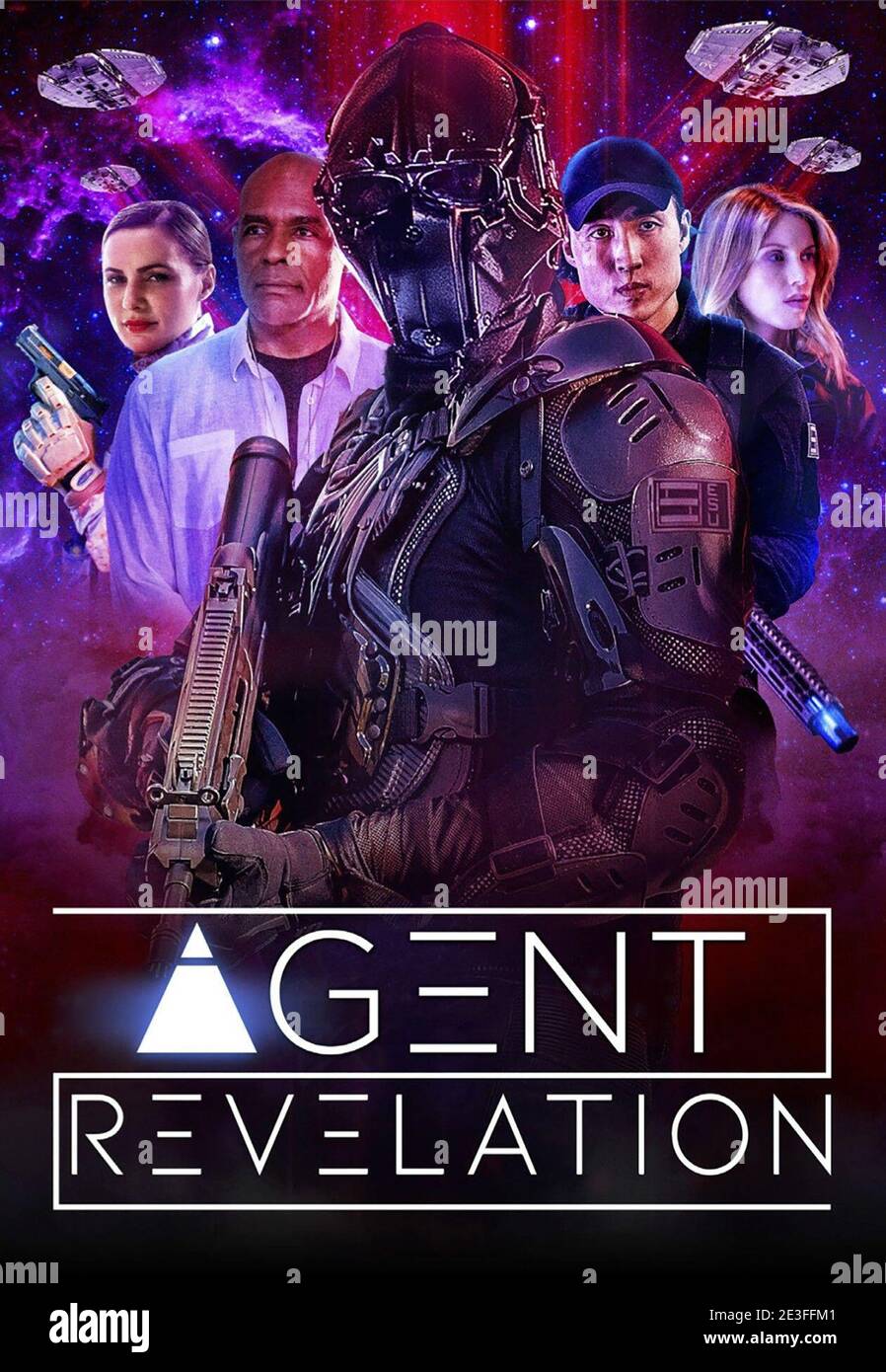 AGENT REVELATION, (aka AGENT II), poster, from left: Eve Mauro, Michael ...