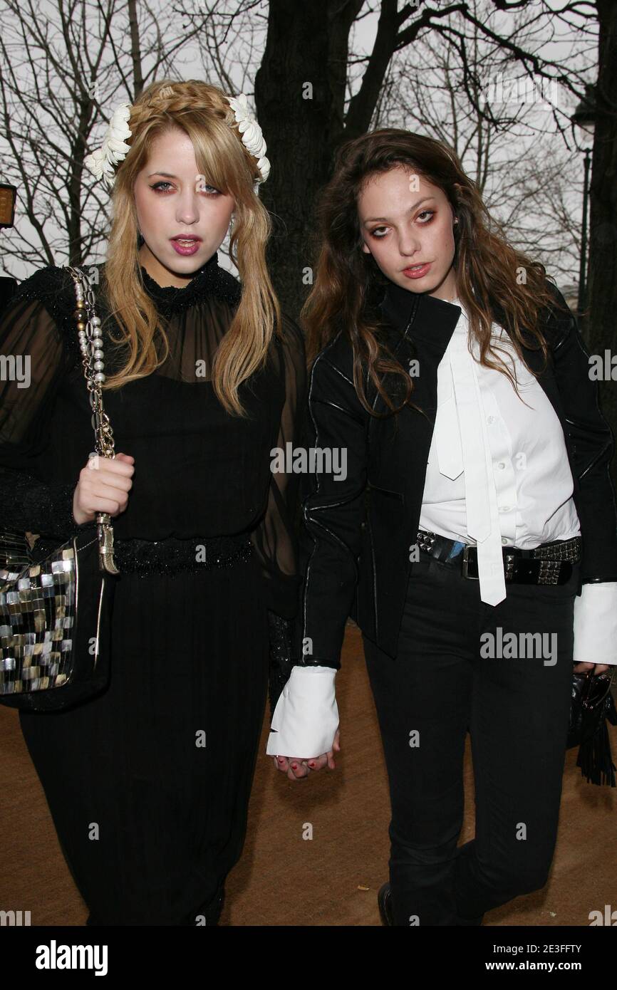 Peaches Geldof and Corrie Kennedy attend Karl Lagerfeld Fall-Winter ...