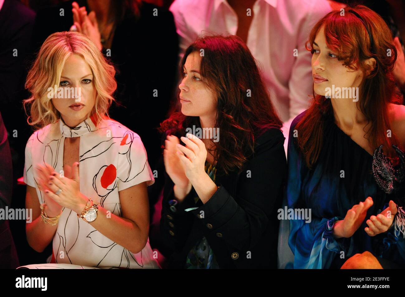 Designer Rachel Zoe, actresses Emmanuelle Beart and Dolores Chaplin ...
