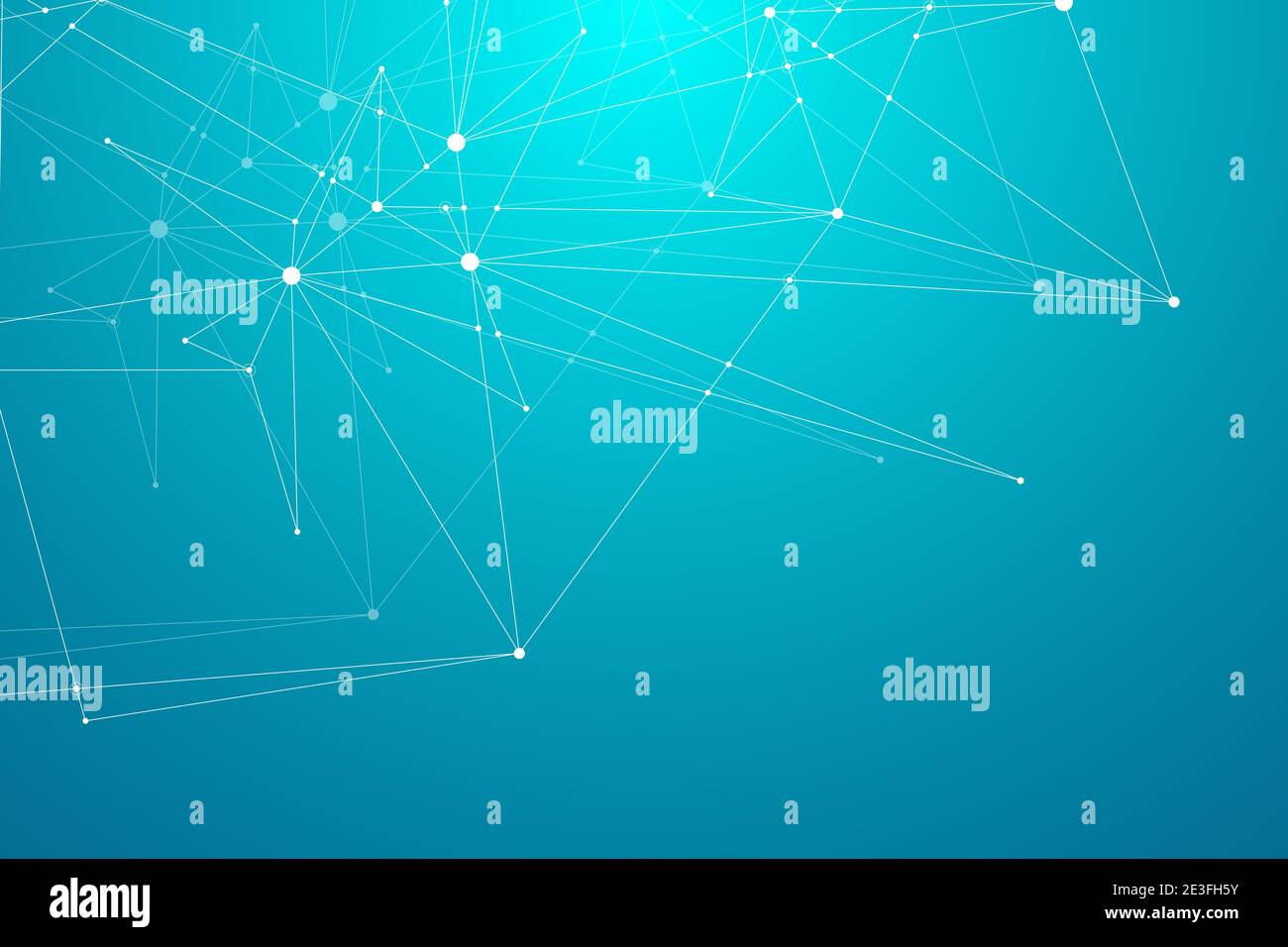 Global network connections with points and lines. Wireframe background ...