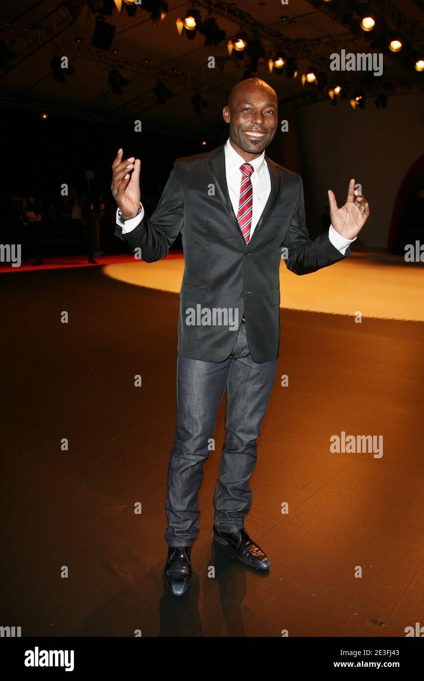 Actor Jimmy Jean-Louis attends the Jean-Charles de Castelbajac's Fall ...