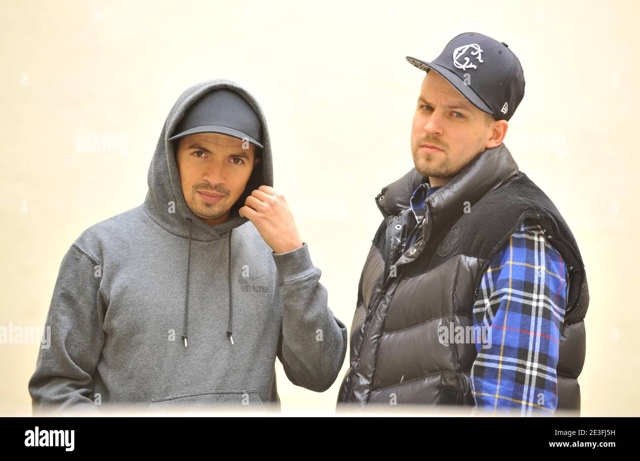 EXCLUSIVE: Rappers Tunisiano and Stress pose at UpMusic/Warner ...