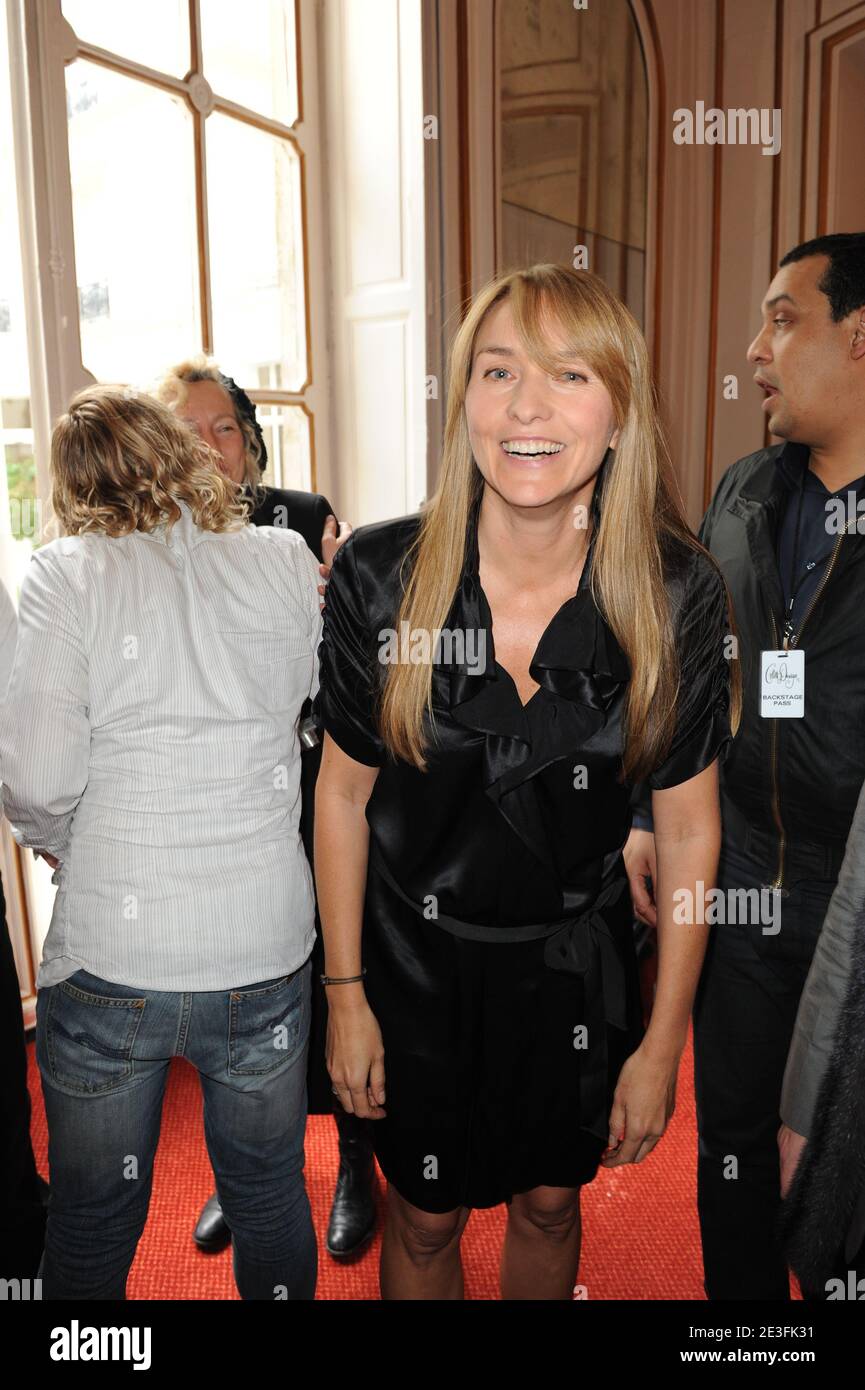 Designer Collette Dinnigan appears during her Fall-Winter 2009/2010 ...
