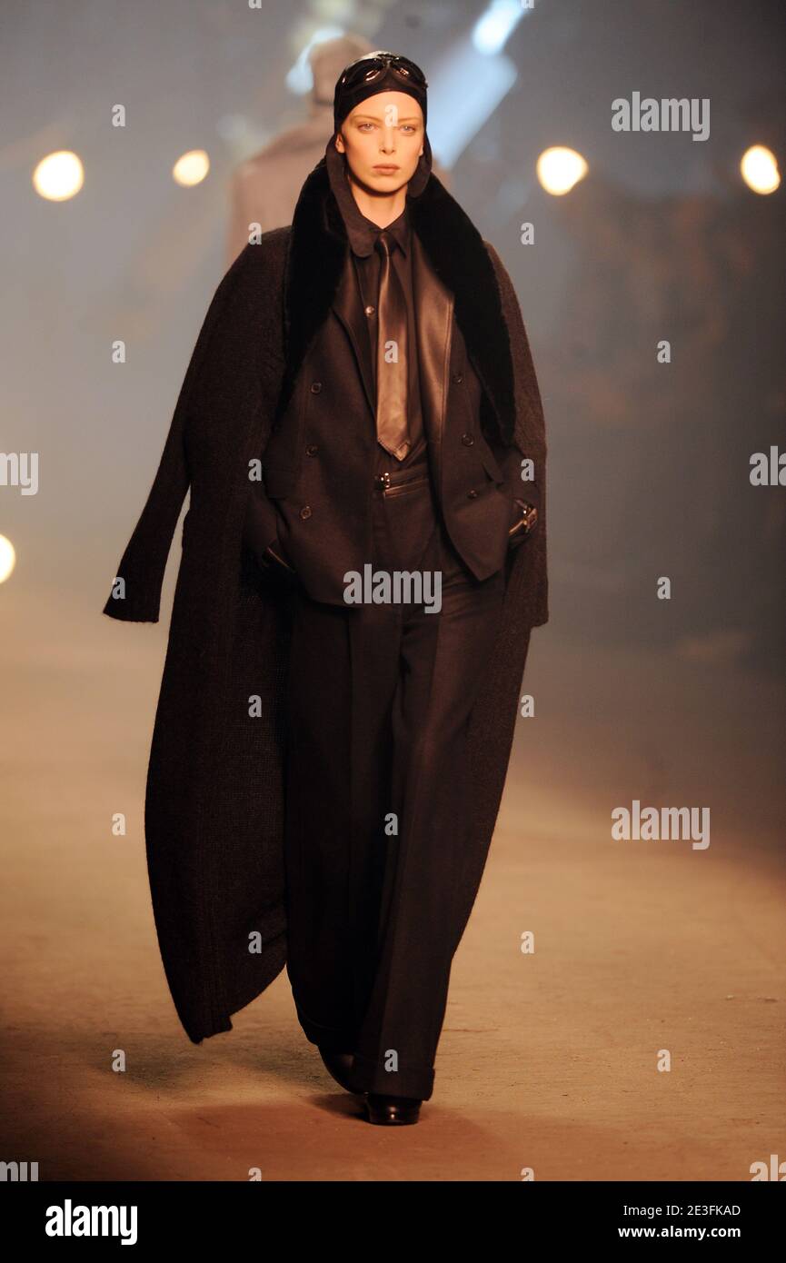 A model wears a creation by French designer Jean-Paul Gaultier for ...