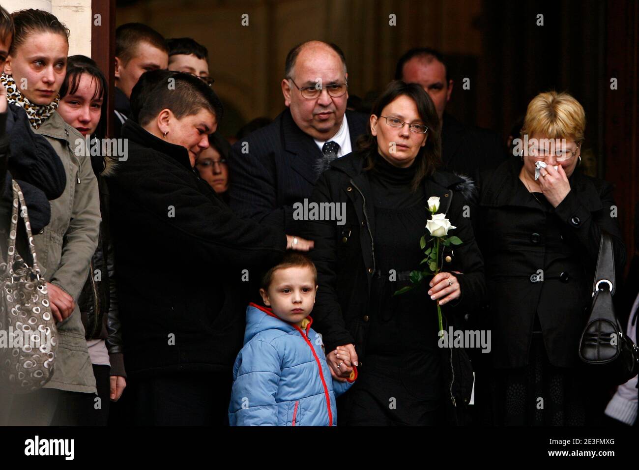 Enterrement de Jordan, le jeune supporter du LOSC age de 10 ans qui ...