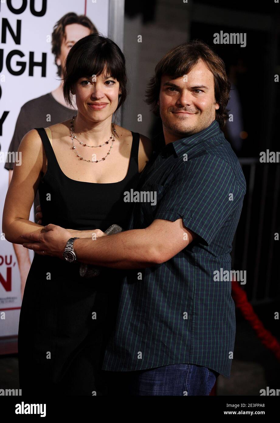 Jack black wife tanya los hi-res stock photography and images - Alamy