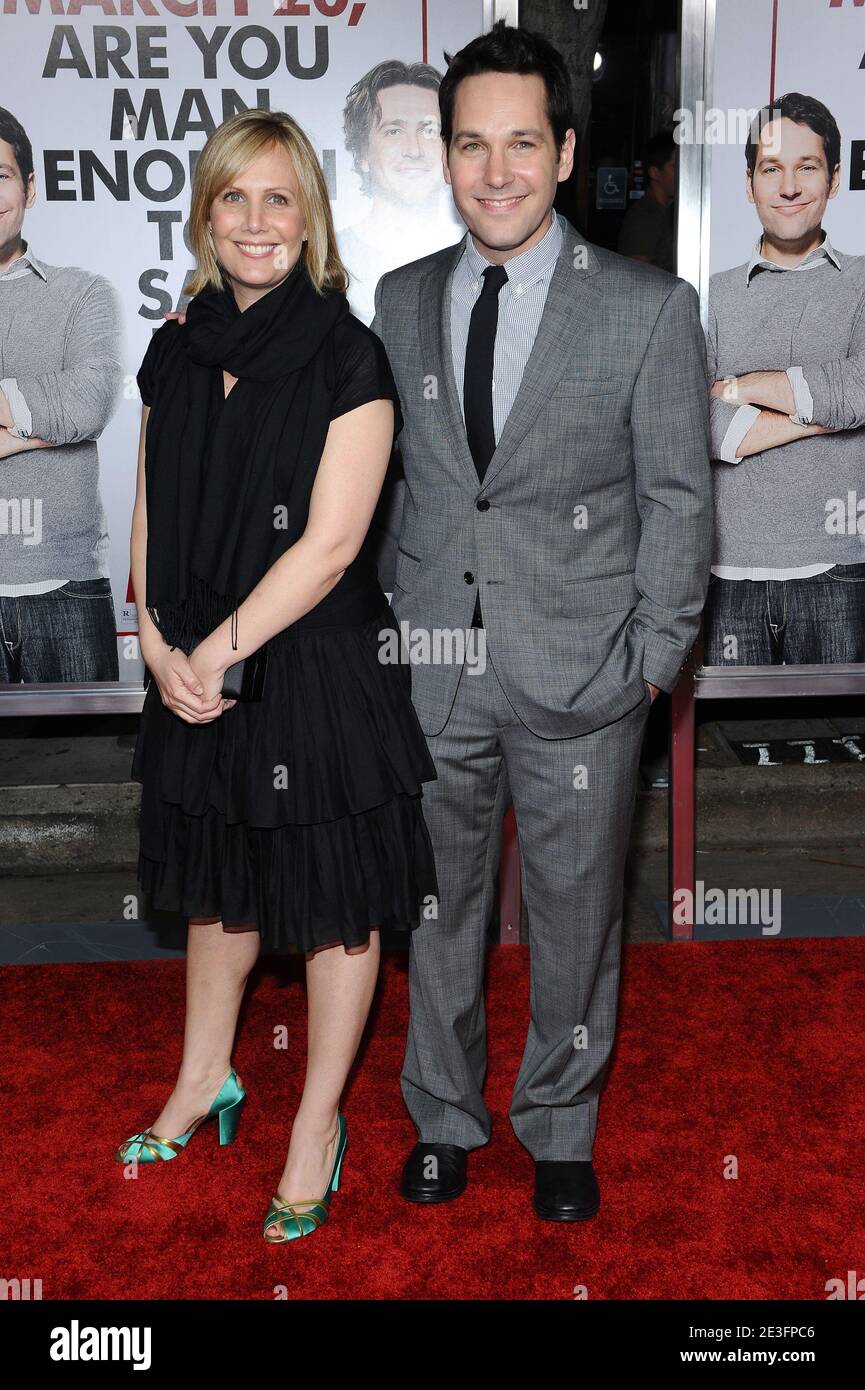 Paul Rudd attending the premiere of 'I Love You, Man' held at the Mann ...