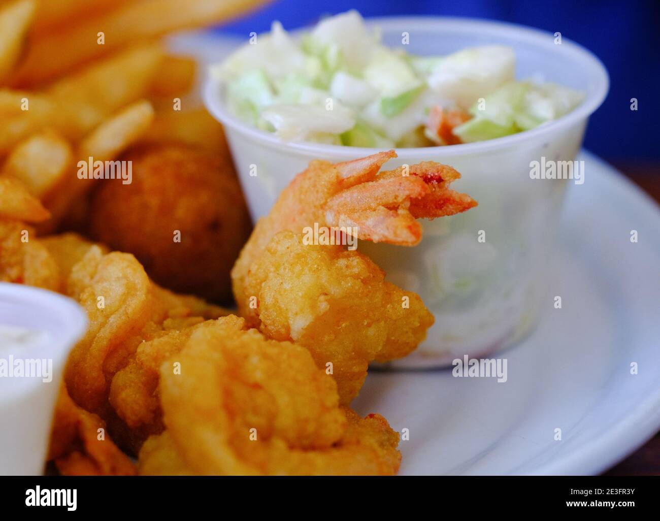 Fresh Fried Shrimp Stock Photo - Alamy