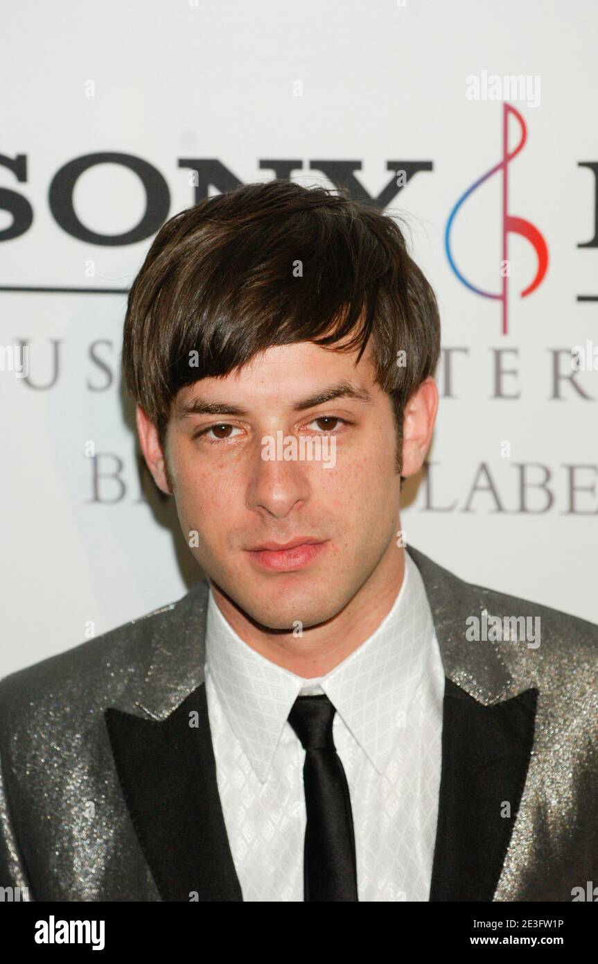 Producer DJ Mark Ronson attends arrivals for Clive Davis Pre-Grammy ...