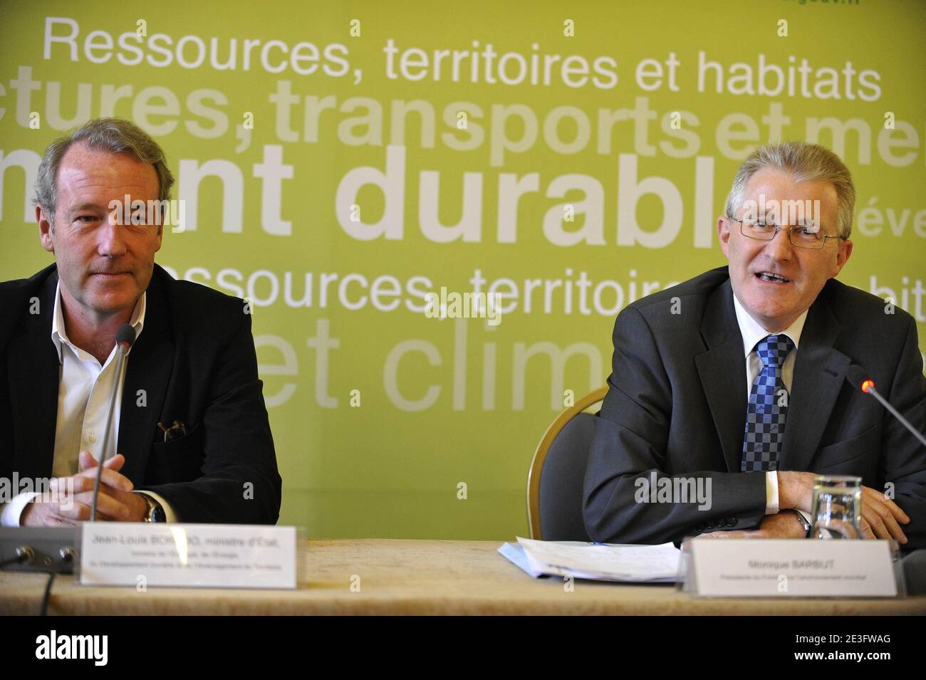 Christophe Chenut Directeur general de Lacoste et Etienne Couturier ...